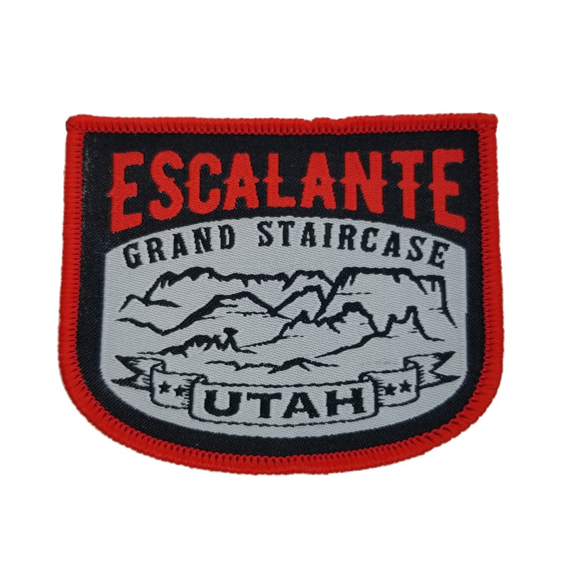 Utah Patch UT Escalante Grand Staircase Travel Patch - Etsy