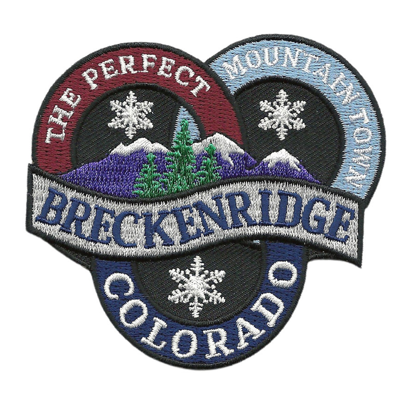 Breckenridge Colorado Patch Ski Patch CO Ski Resort Patch - Etsy