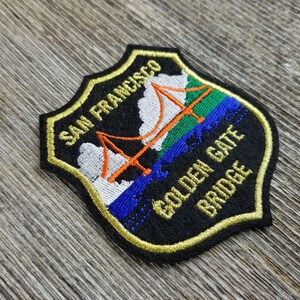 San Francisco Patch – Golden Gate Bridge – California Souvenir - Etsy