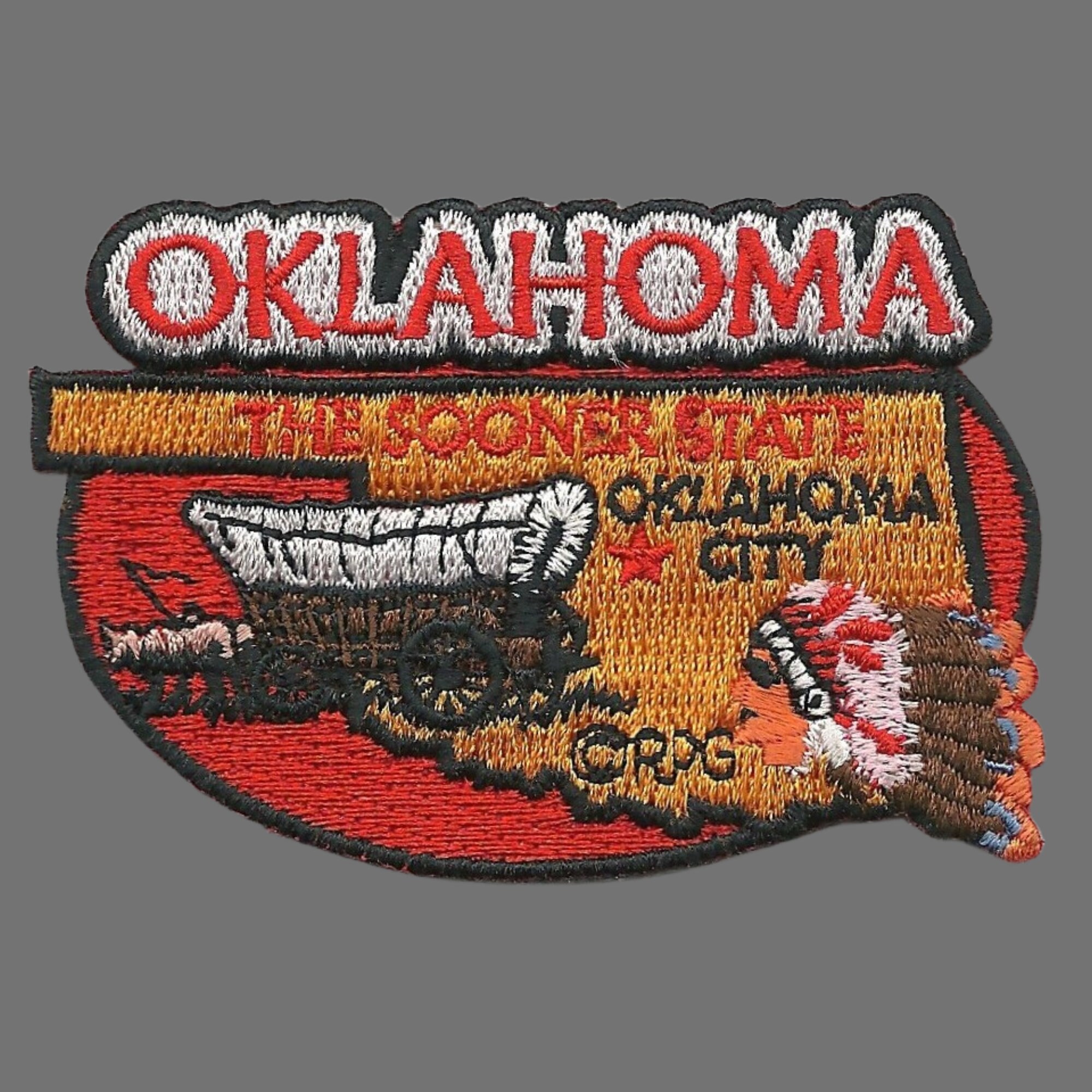 Sewing & Needlecraft Appliques & Patches Oklahoma Sooner Embroidered Patch Iron on etna.com.pe