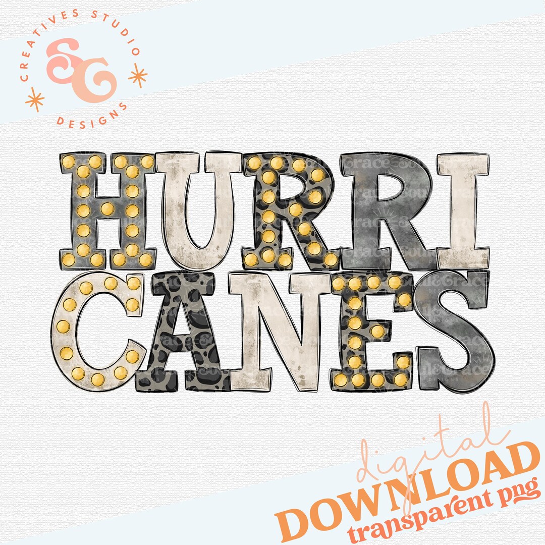 Mascot Png for School HURRICANES Neutral Marquee Digital Design ...