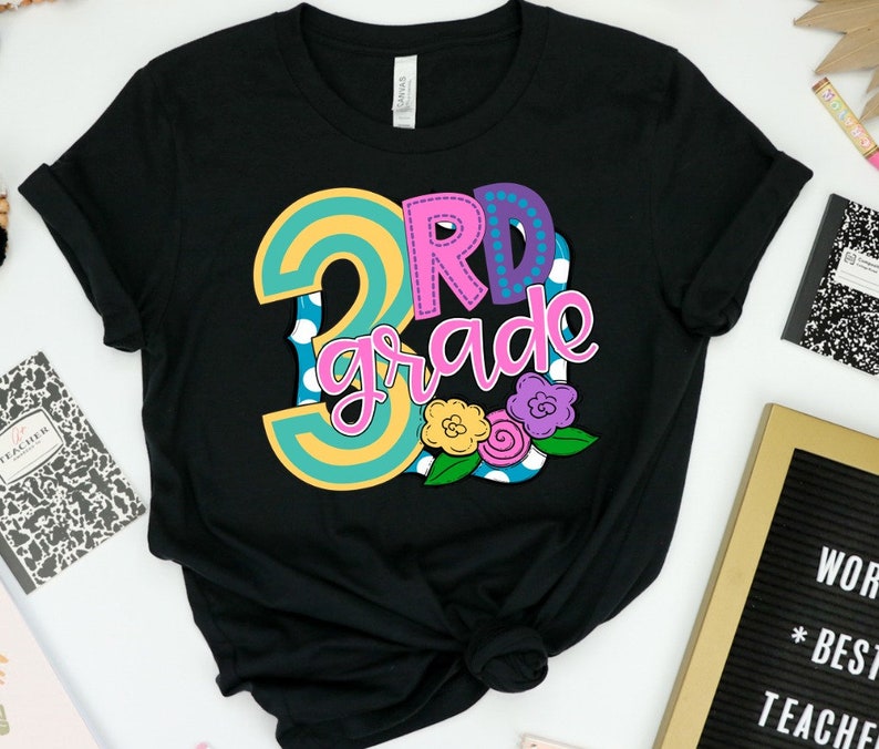 School Grade Level 3rd Grade Digital Design INSTANT - Etsy