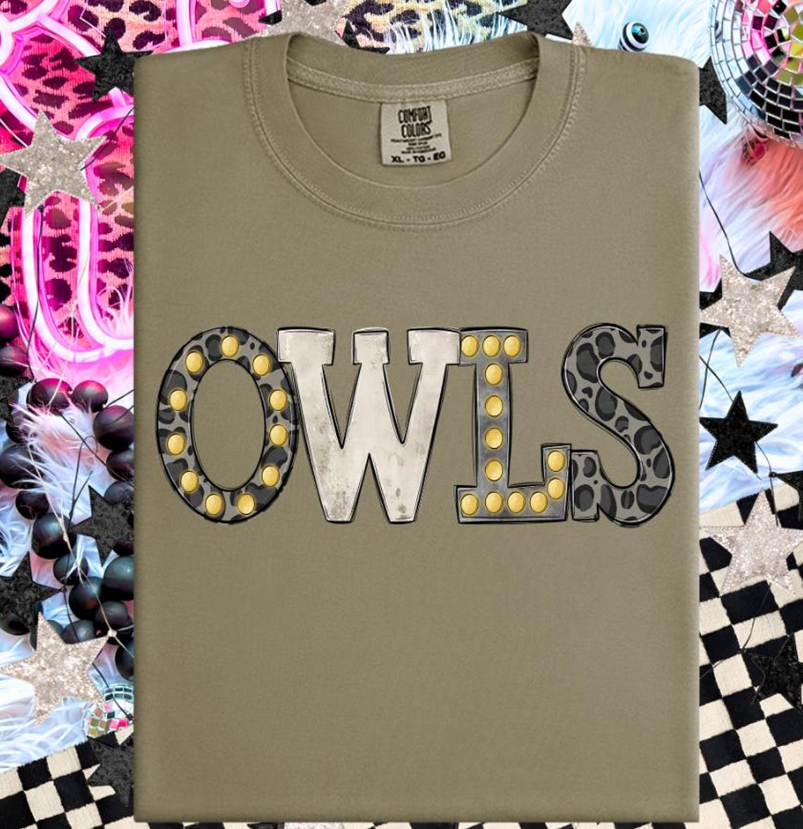 Mascot Png for School OWLS Neutral Marquee Digital Design , Instant ...