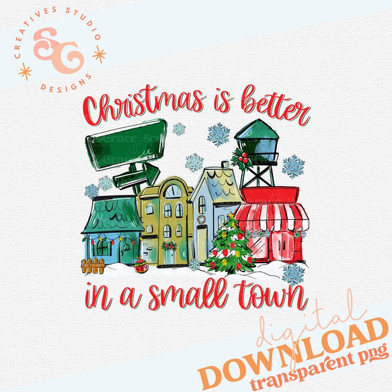 Small Hometown Christmas - Etsy UK