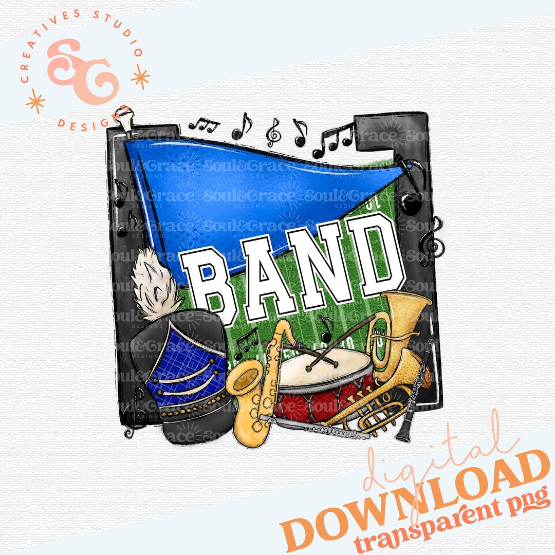 Customizable Marching Band Png for Shirts Band Mom Sublimation Designs ...