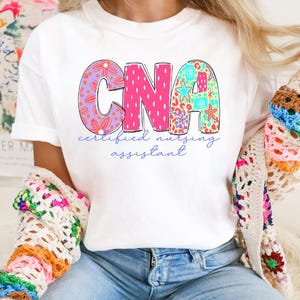 CNA Png Files for CNA Shirts, Certified Nursing Assistant Sublimation ...