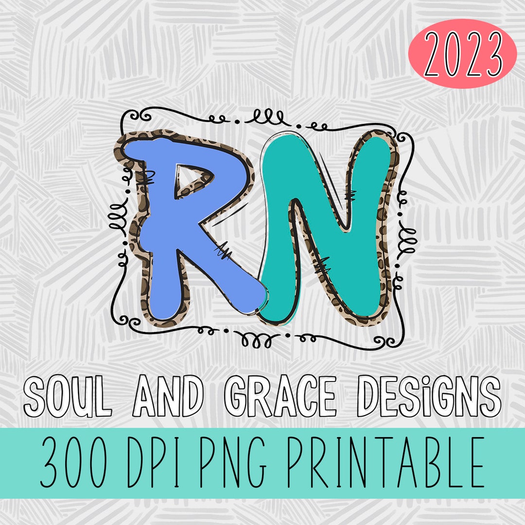 RN Png Files Trending Now Digital Downloads, Leopard Print Registered ...