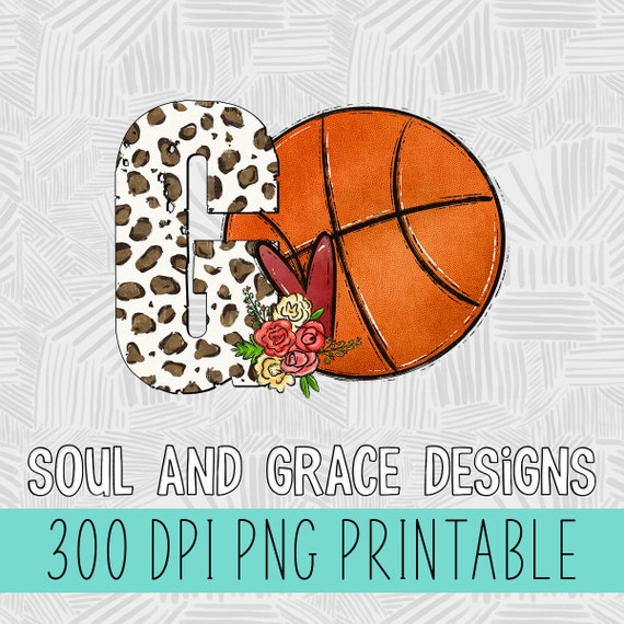 Go Basketball Spirit Digital Design INSTANT DOWNLOAD PNG - Etsy