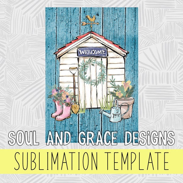 She Shed Garden Flag - Etsy