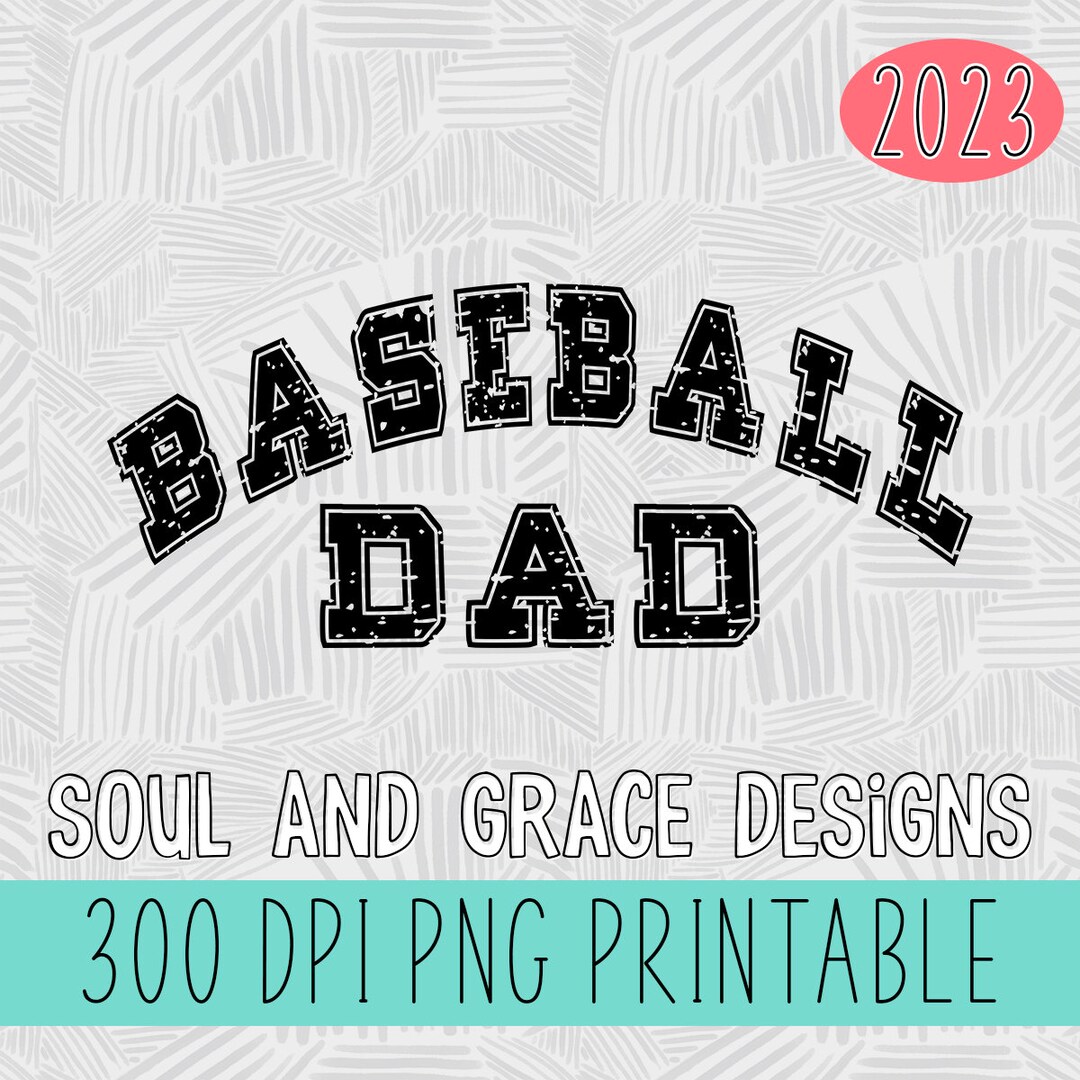 Baseball Dad Digital Design - Baseball Father Png - Sports Dad ...