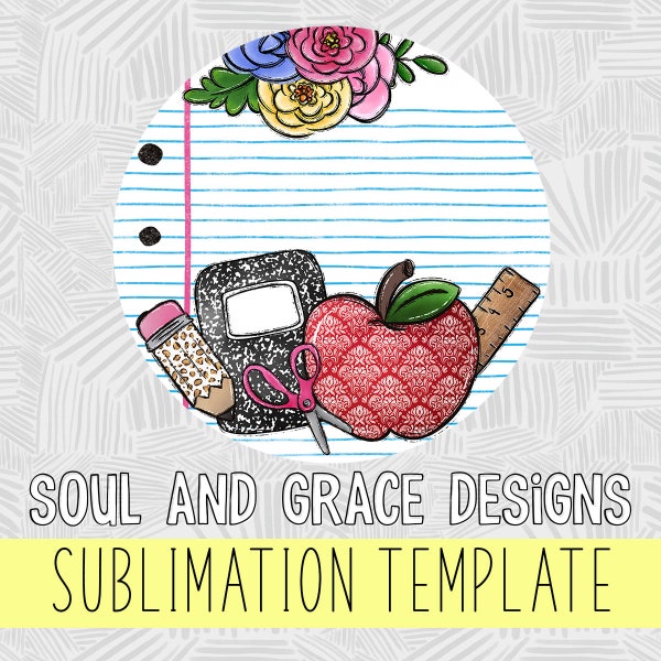Sublimation Teacher Badge - Etsy