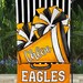 Cheer Garden Flags YELLOW Digital Design, INSTANT DOWNLOAD, Png ...