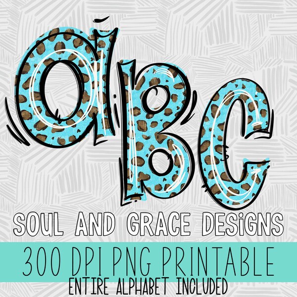 Doodle Alphabet - Etsy UK