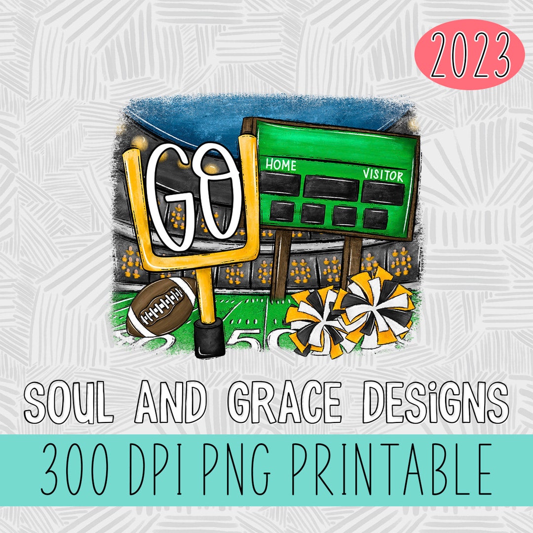 Go Stadium MAROON Digital Design INSTANT DOWNLOAD Png Printable ...