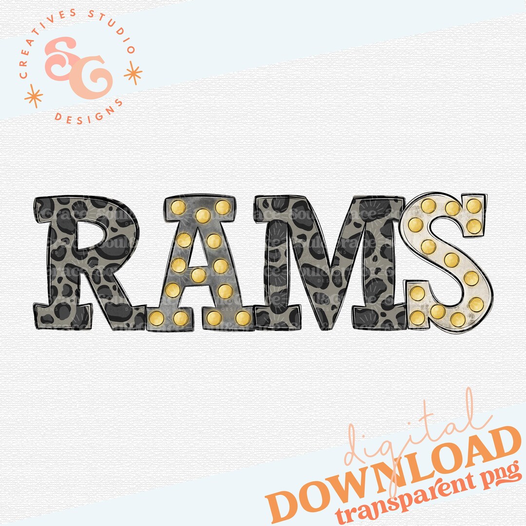 Mascot Png for School RAMS Neutral Marquee Digital Design, Instant ...