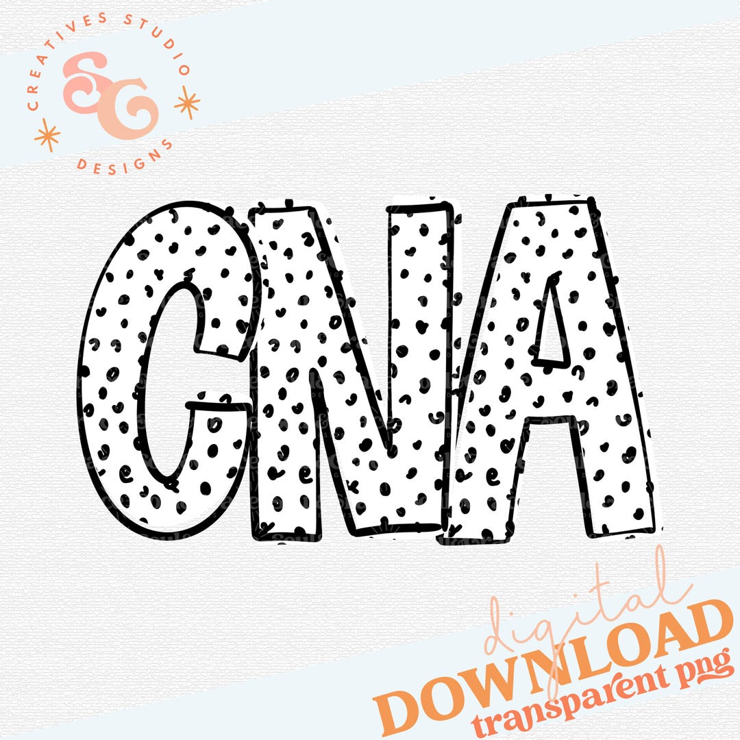 CNA Png for Shirts DIGITAL DOWNLOAD, Certified Nursing Assistant Png ...