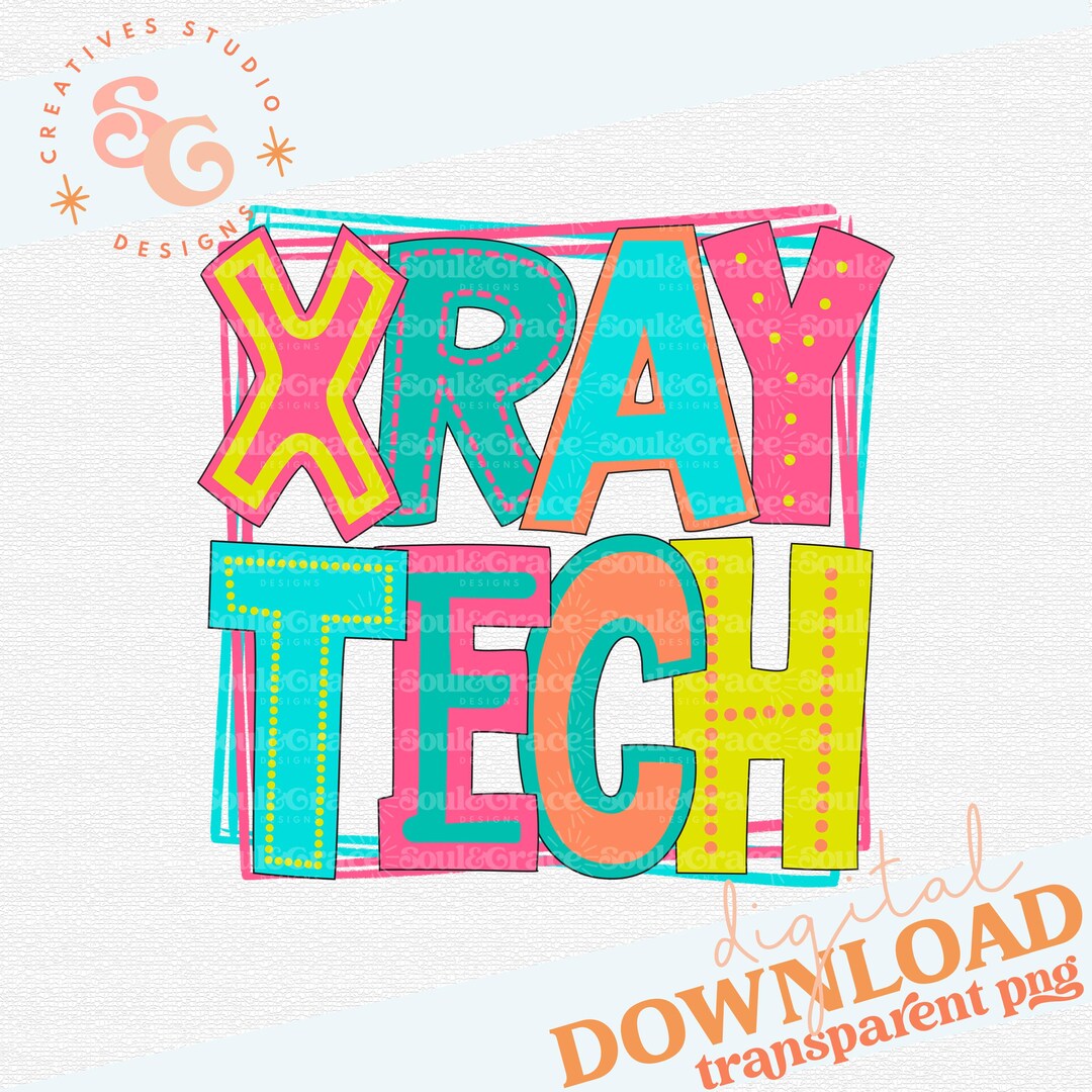 Xray Tech Png for T Shirts, Xray Technologist Shirt Designs for DTF, X ...