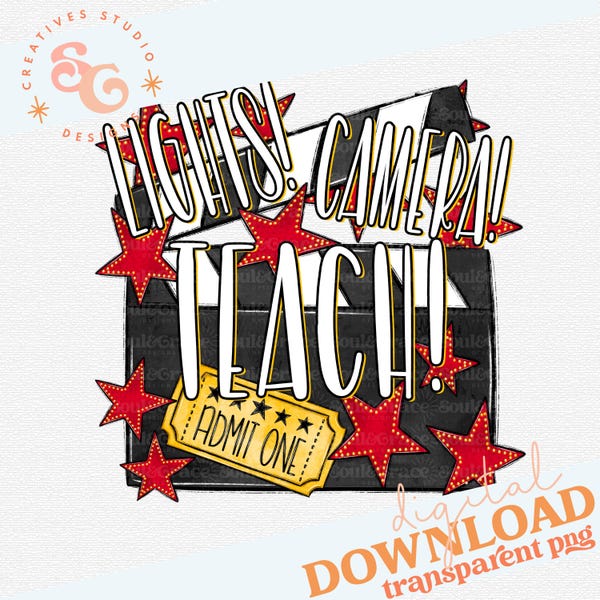 Lights Camera Action - Etsy