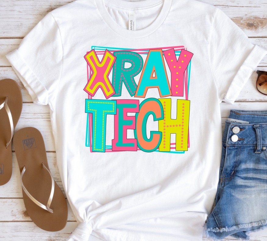 Xray Tech Png for T Shirts, Xray Technologist Shirt Designs for DTF, X ...