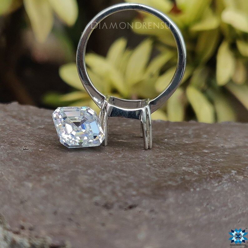 Semi Mount Double Claw Prong Setting Solitaire Ring Semi | Etsy