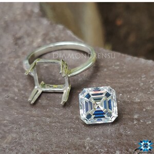 Semi Mount, Double Claw Prong Setting Solitaire Ring Semi Mount, 10k ...