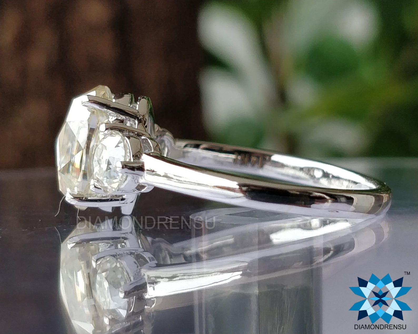 3.0 Heritage Rose Cut Ring | Vintage Round Rose Cut Ring | Near ...