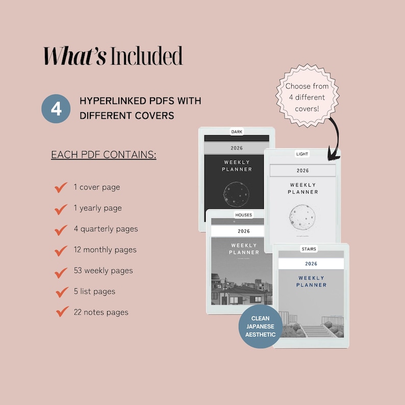 2026 Weekly Planner for Supernote Nomad and Manta, for Supernote A6X ...