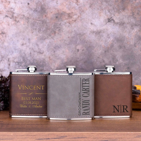 Personalized Flask - Etsy