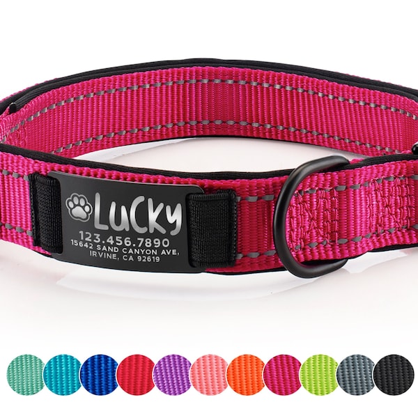 Dog Collar With Name - Etsy