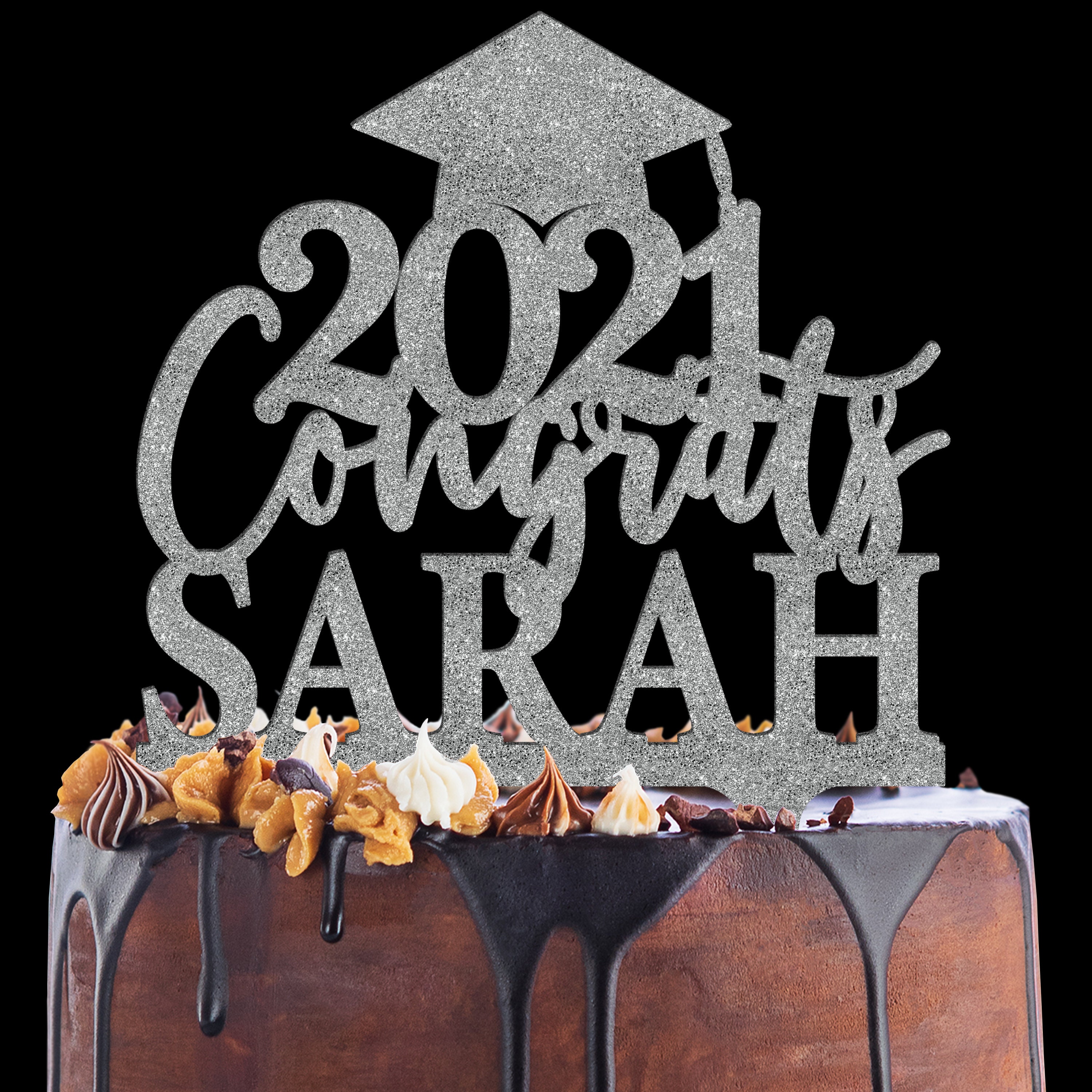 Graduation Cap Cake Topper - Graduation Decoration 2022 Cake Topper ...