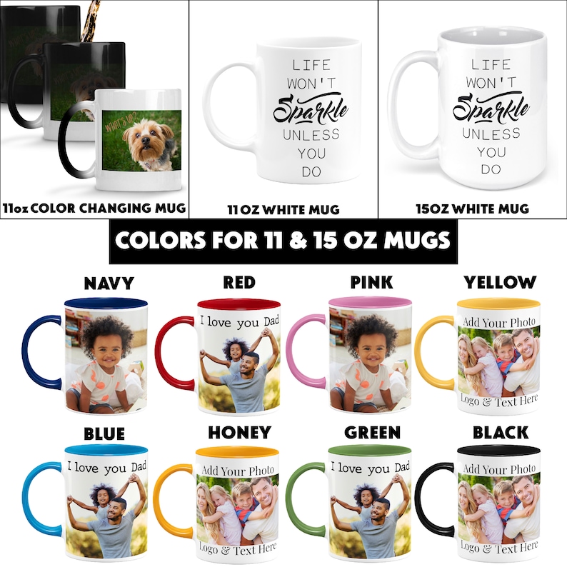 Custom Mug Personalized Mug Custom Coffee Mug Personalized - Etsy