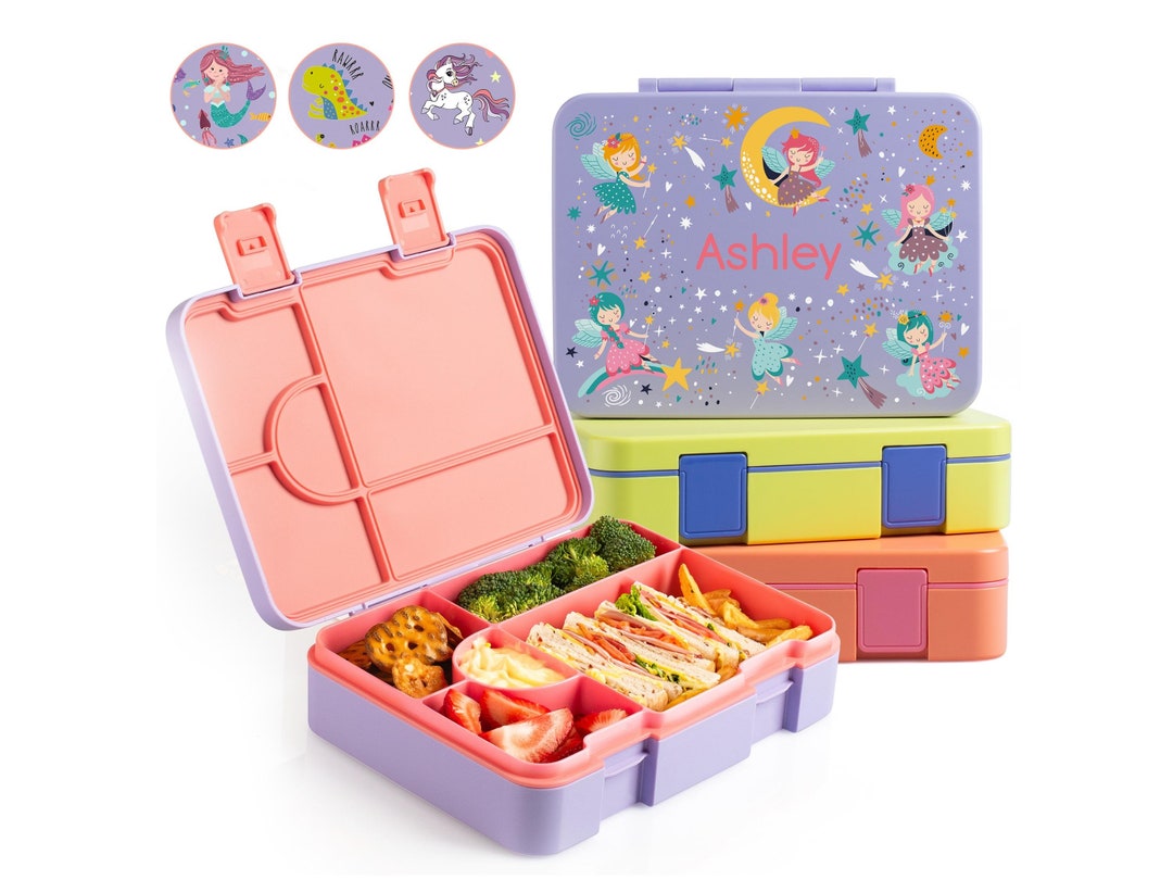 Lunch Box for Kids Personalized, Kids Bento Box Back to School Gifts ...