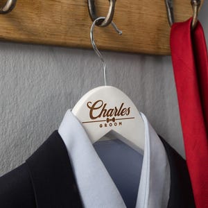Groomsmen Hangers Personalized, Groomsmen Gifts, Groom Hanger Wood ...