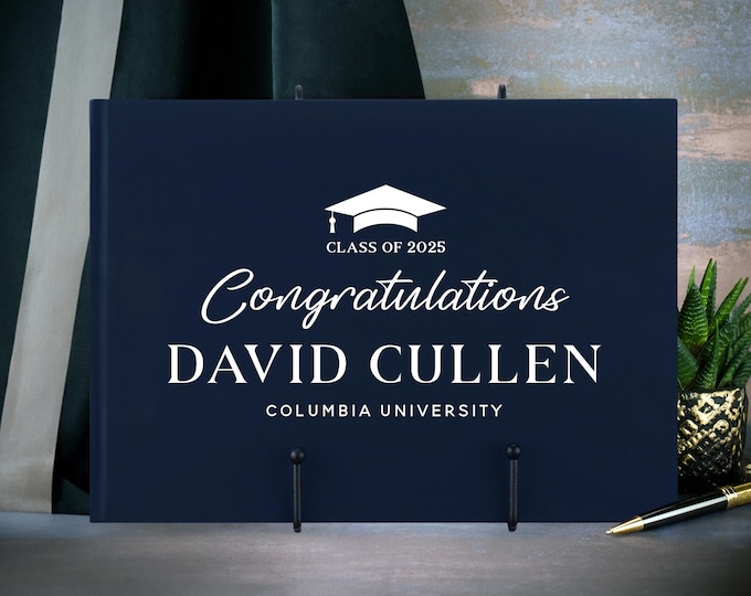 Graduation Guest Book, Party Book, Creative Guest Book Alternative ...
