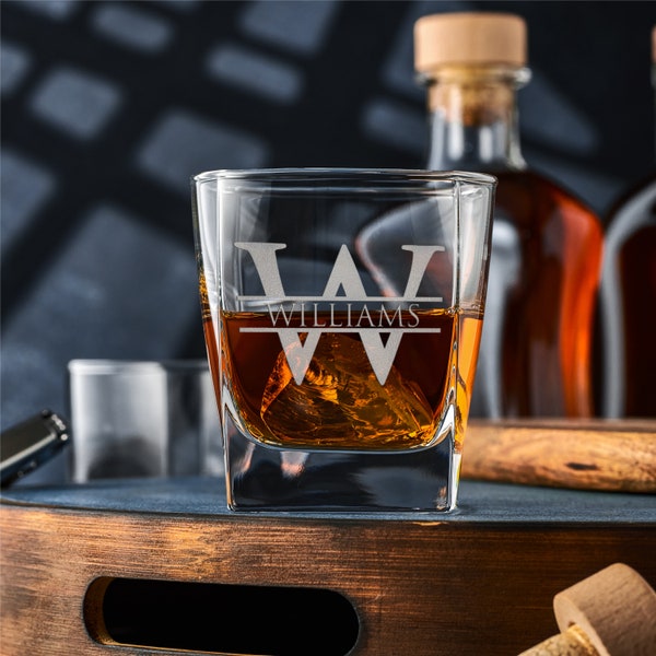 Personalized Bourbon Glasses Etsy