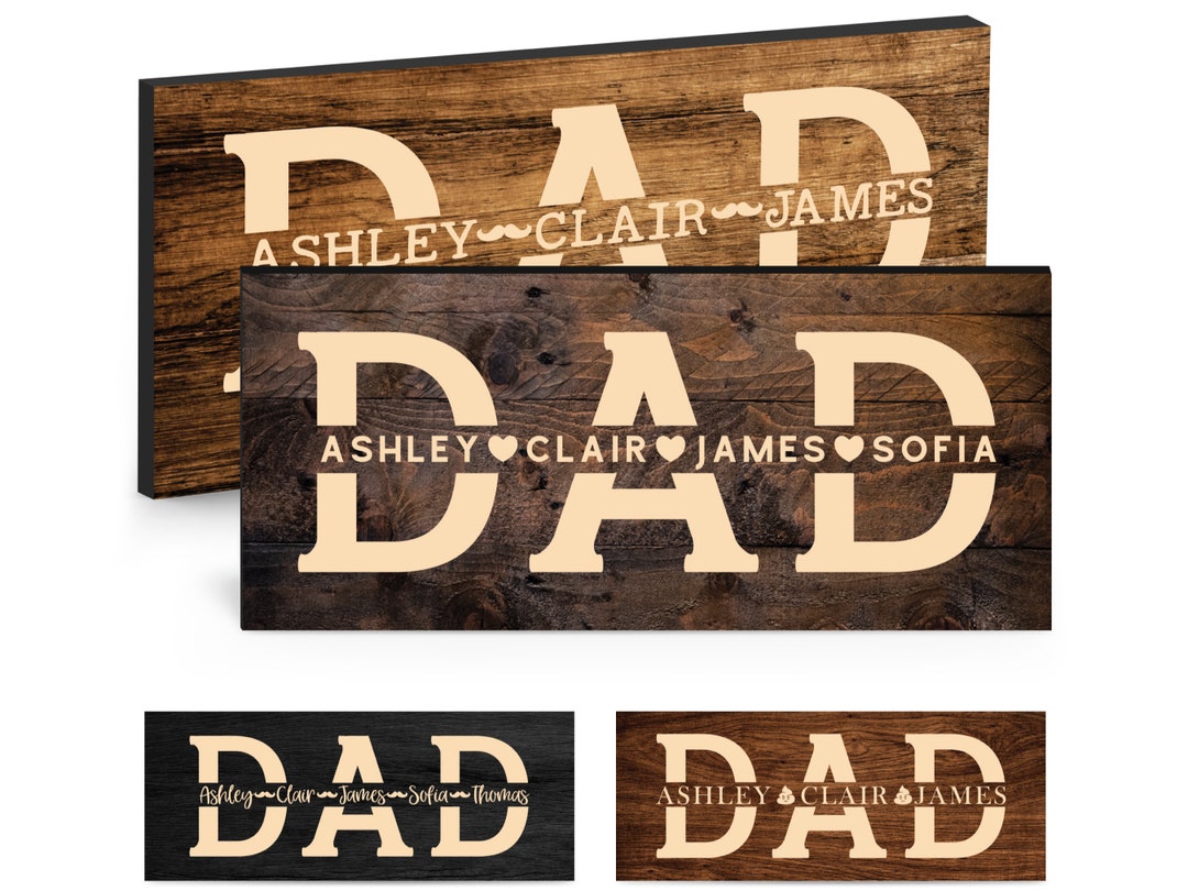 Dad Gifts From Daughter, Personalized Gift for Dad, Custom Dad Gift ...