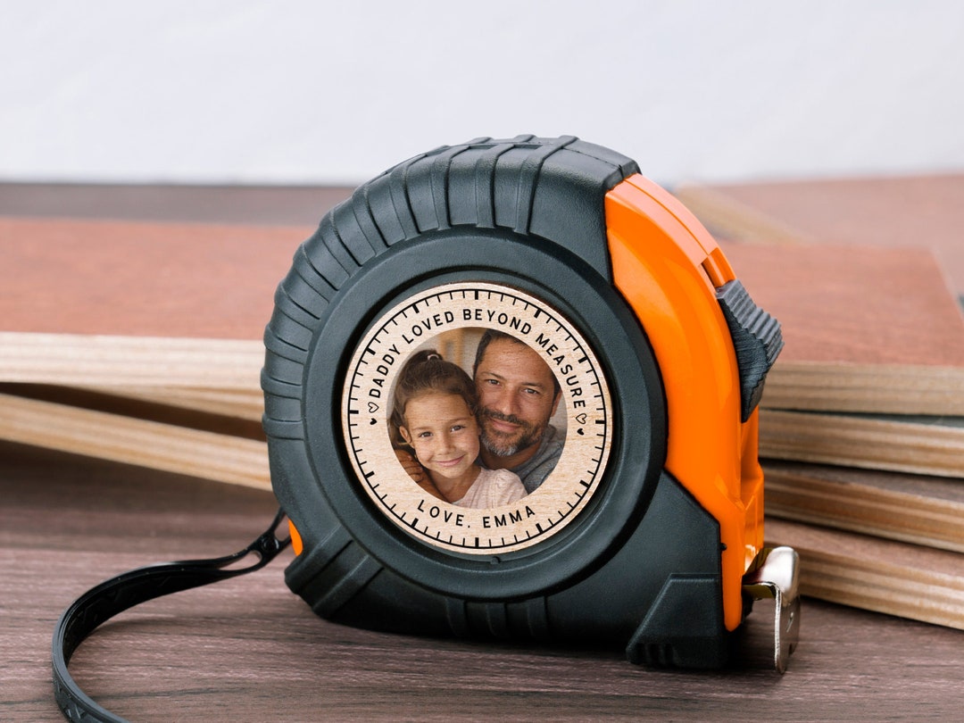 Daddy Loved Beyond Measure Personalized Tape Measure, Dad Gift From ...