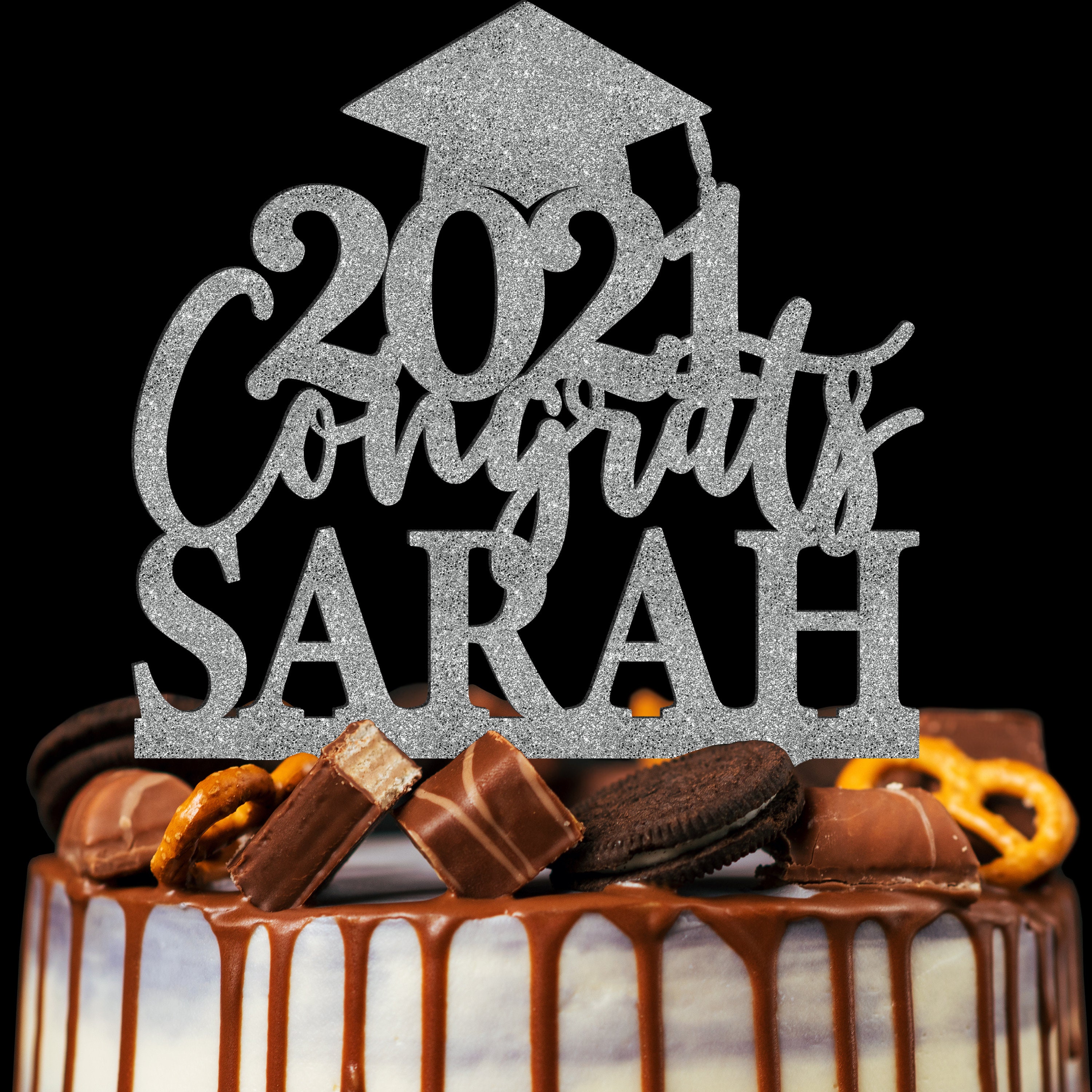 Graduation Cap Cake Topper - Graduation Decoration 2022 Cake Topper ...