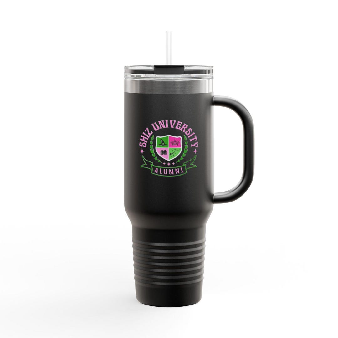 Insulated Travel Mug, Shiz University Wicked Part 1 - Large Cup Tumbler ...