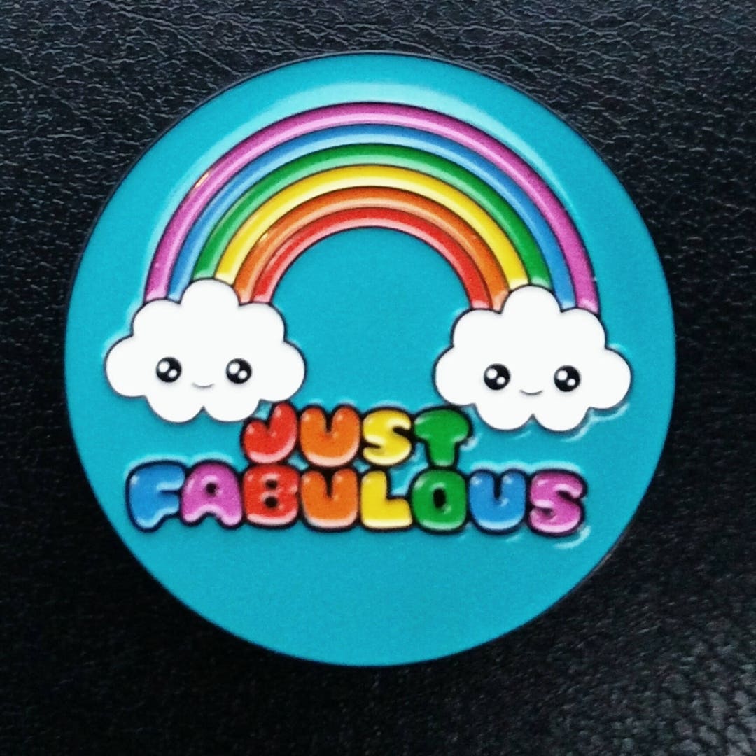 Just Fabulous Original Enamel Pin - Etsy