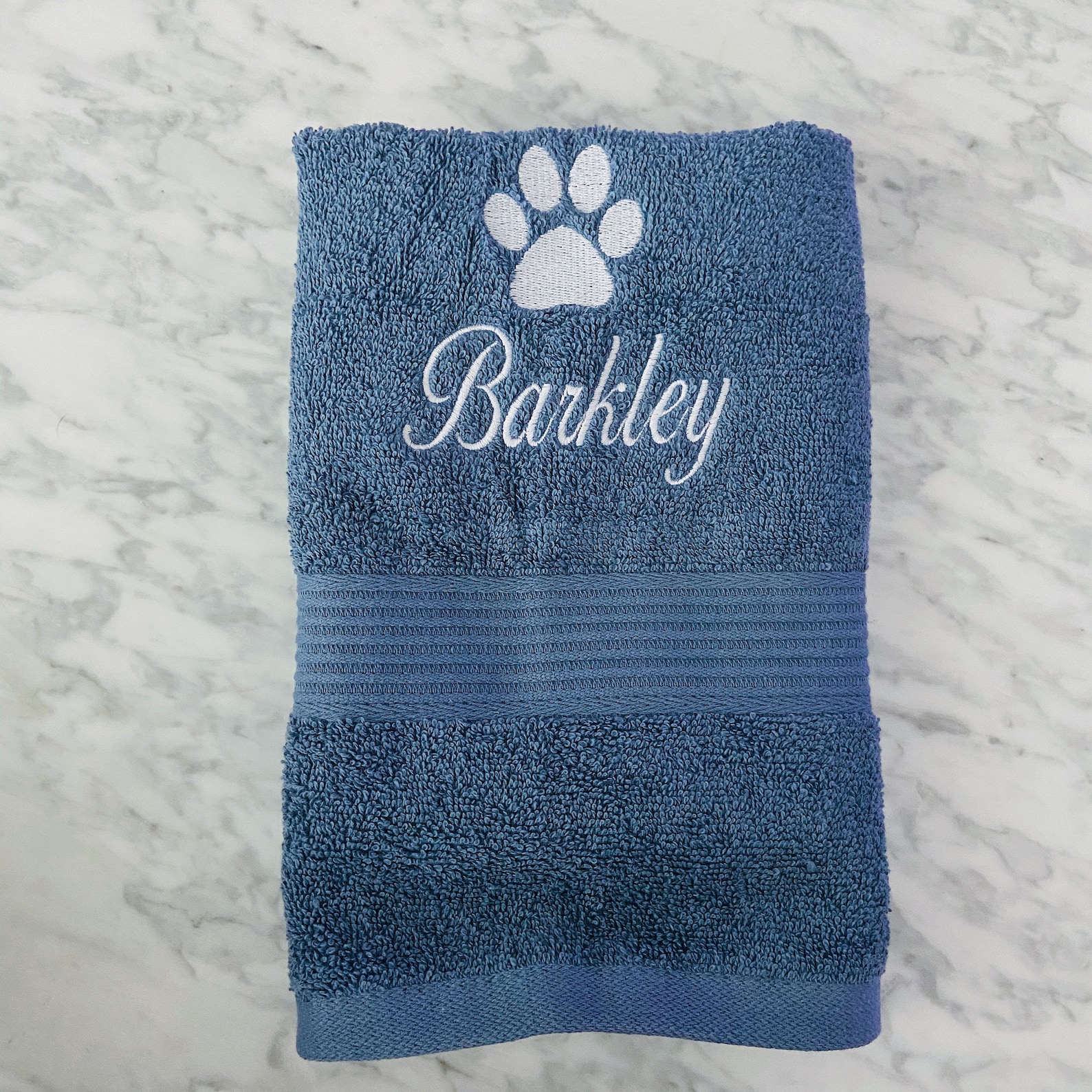 Dog Paw Towel Personalised Dog Towel Paw Design Pet Towel | Etsy