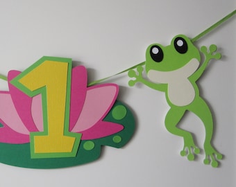 Cute Frog Banner - Etsy