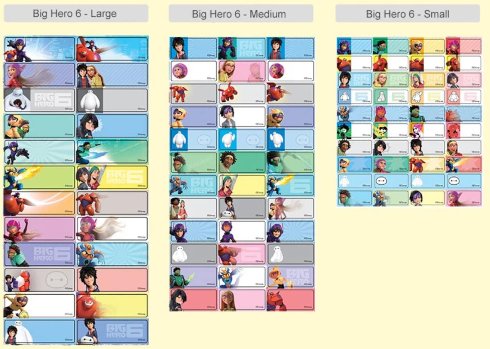 Name Stickers Kids Disney Labels Custom Labels Personalized - Etsy