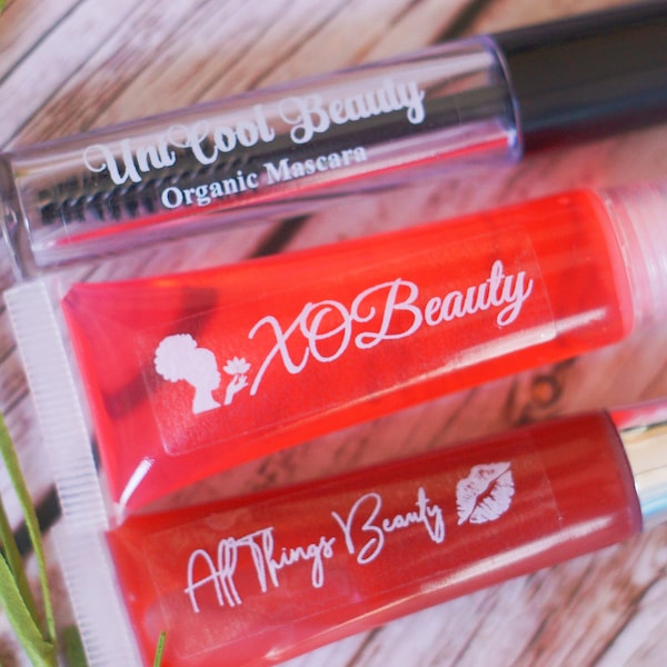 Custom Lipgloss Labels Stickers - Etsy