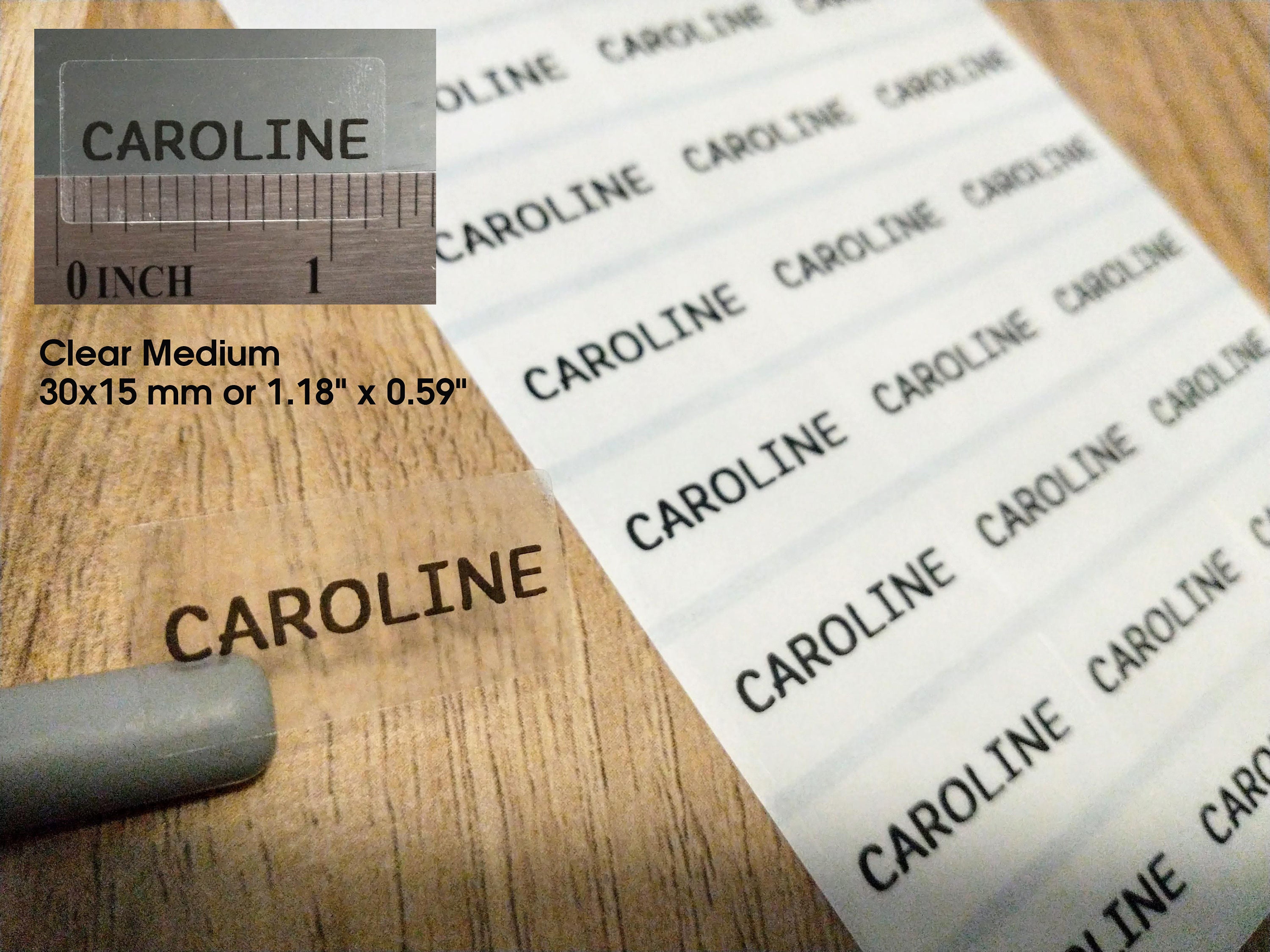 Waterproof Labels Stickers Clear Bottle Label Office Lables - Etsy