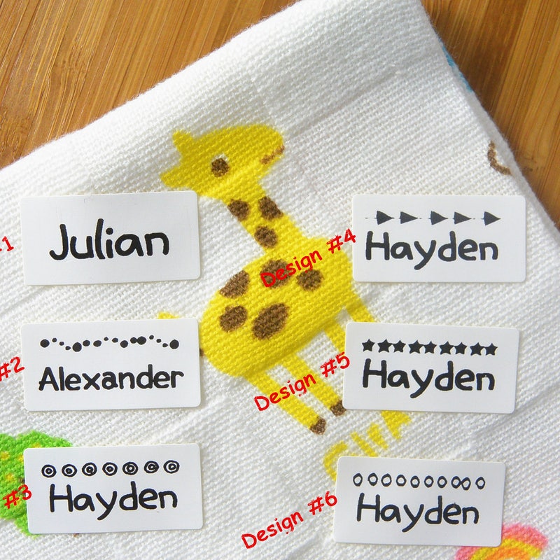 Personalized Garment Labels - Etsy