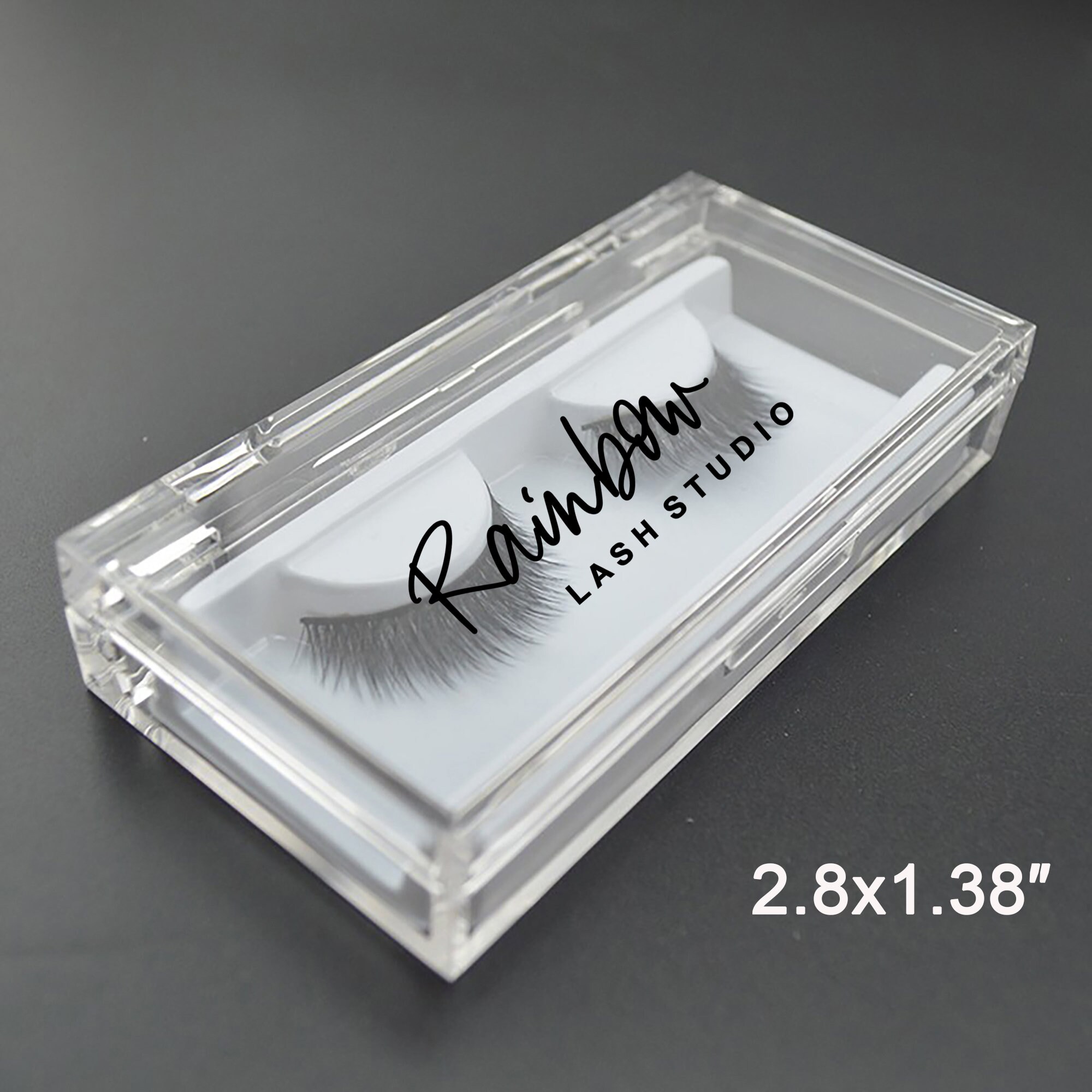 Eyelash Label Eyelash Case Sticker Lipgloss Sticker Custom | Etsy