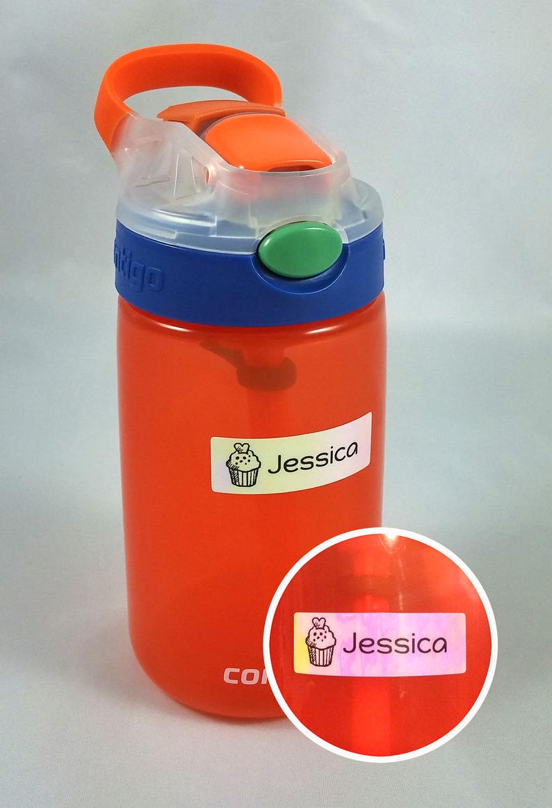 Waterproof Name Labels Name Stickers Pinkpoly Personalized - Etsy