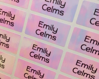 50 Small Return Address Label,small Clear Address,custom Address Label ...