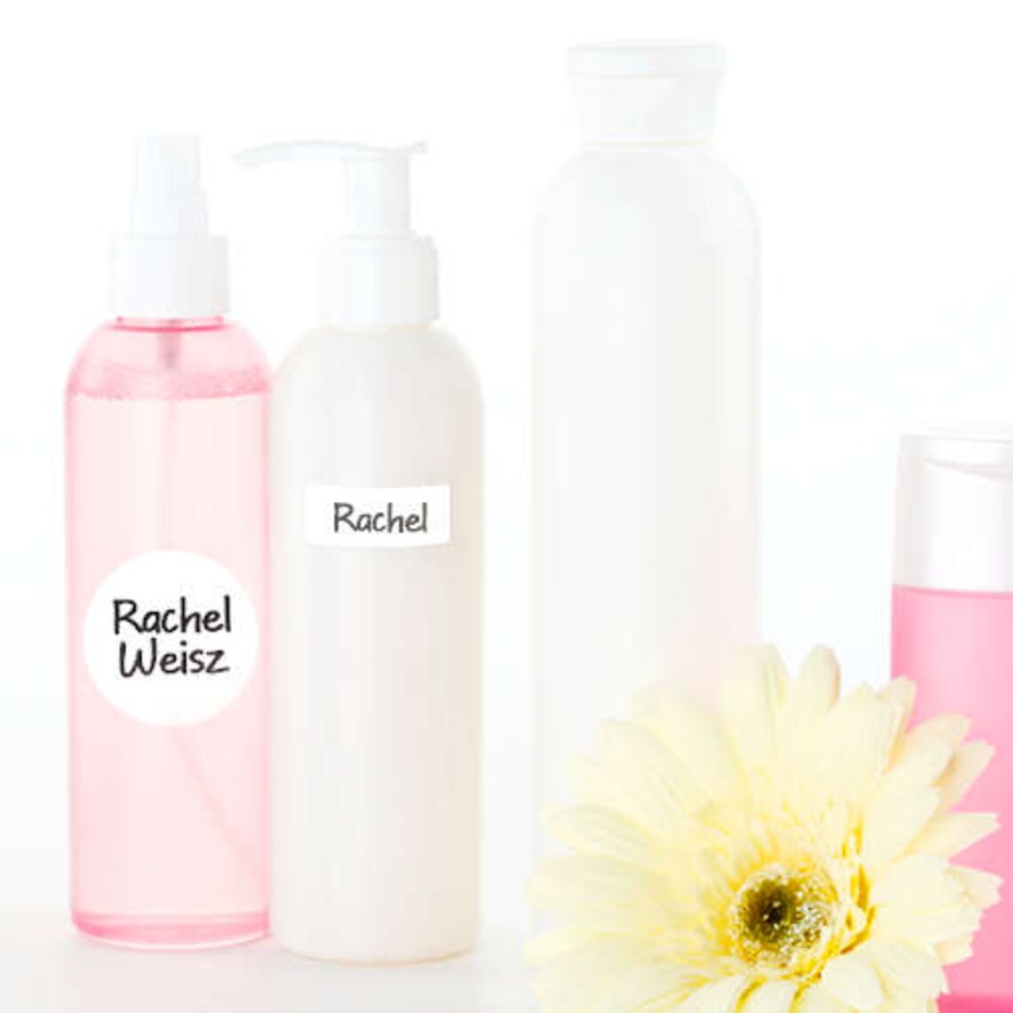 72 Waterproof Name Label Sticker Personalizedwhite Label - Etsy